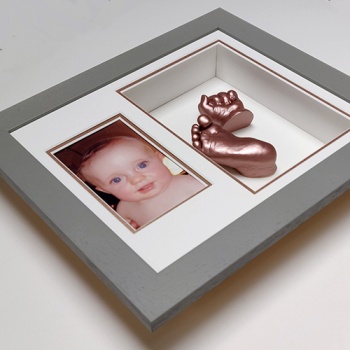 Deep 12x10" Double Photo Frame Baby Casting Kit - Everlasting Castings
