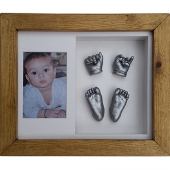 OPT22 - 16x10" Triple Photo Frame - 2 Hands & 2 Feet - About £260 ...