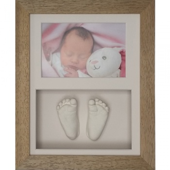 Special Classic 10x8" Double Photo Frame Baby Casting Kit - Everlasting ...