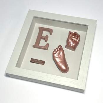 Contemporary 8x8" Square Grey Frame - Everlasting Castings