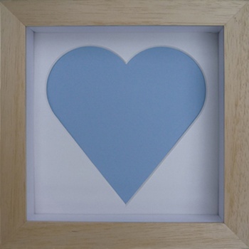 Contemporary 8x8" Square Heart Frame Baby Casting Kit - Everlasting ...