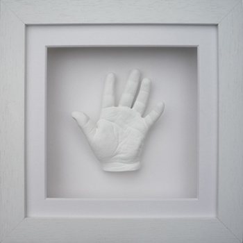Classic 8x8" Square White Frame - Everlasting Castings