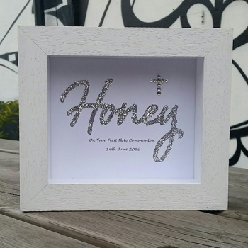 Contemporary 6x5" White Frame - Everlasting Castings