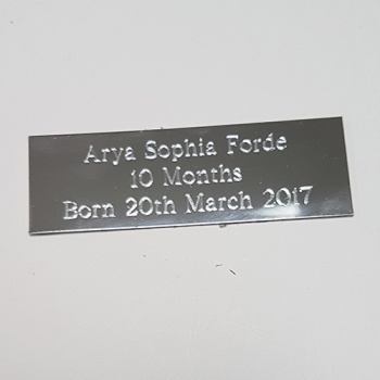Engraved Name-plates - Everlasting Castings