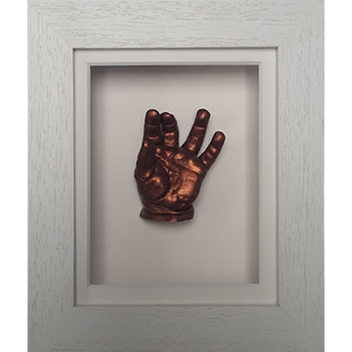 Classic 6x5" Single White Frame - Everlasting Castings