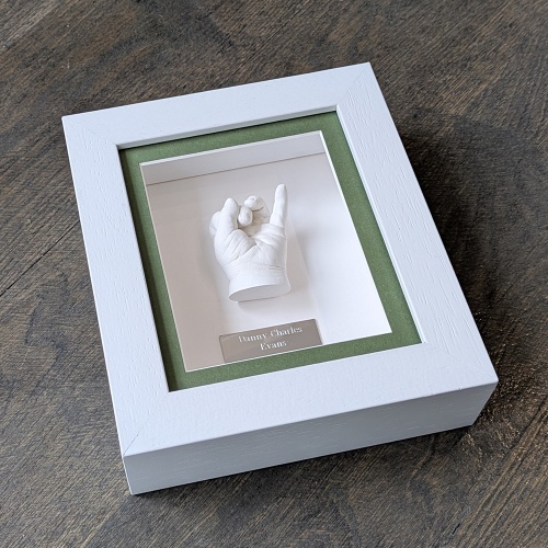 Classic 6x5" Single White Frame - Everlasting Castings
