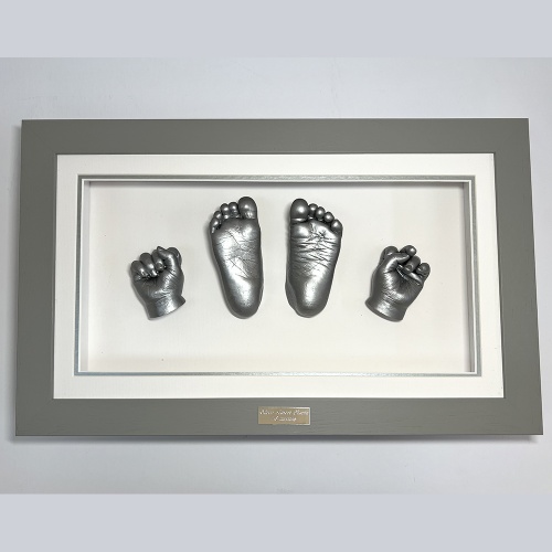 Deep 18x10" Single Grey Frame - Everlasting Castings