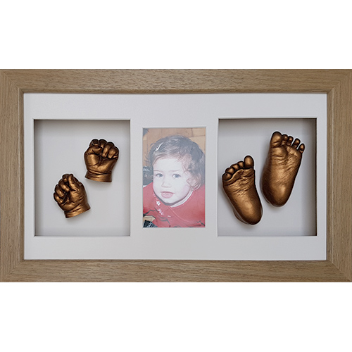 Luxury SOFTWOOD 18x10" Triple Oak Frame - Everlasting Castings