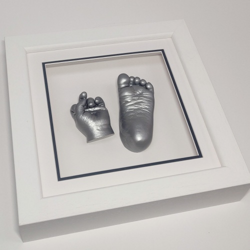 Luxury SOFTWOOD 10x10" Square White Frame - Everlasting Castings