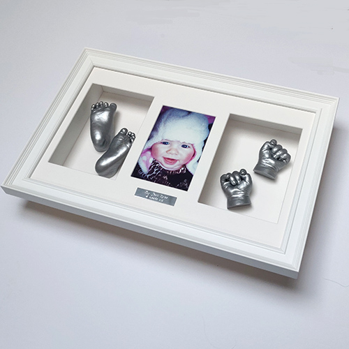 Liberty 16x10" Triple White Frame - Everlasting Castings