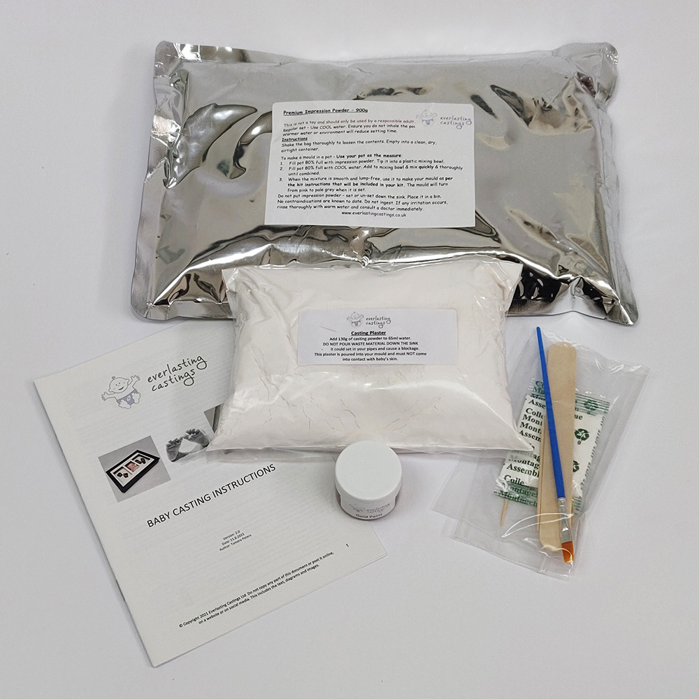 Life Casting Kit - No Frame - Large - Everlasting Castings