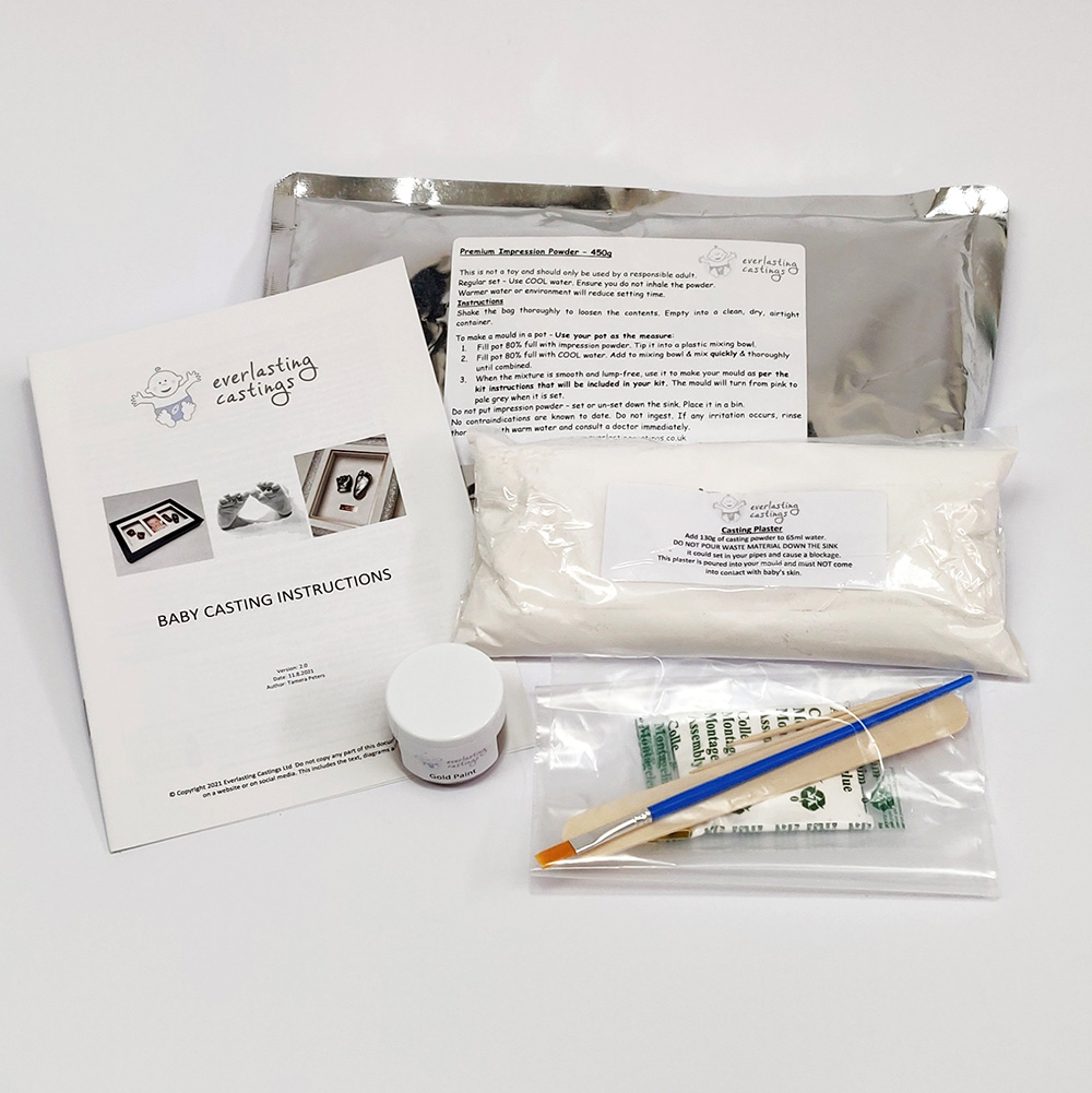 Life Casting Kit - No Frame - Small - Everlasting Castings