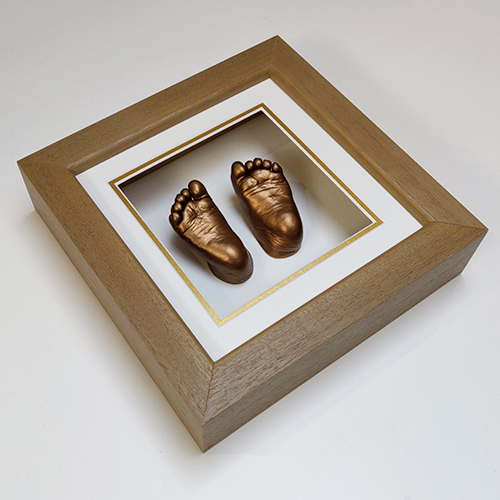 Luxury SOFTWOOD 8x8" Square Oak Frame - Everlasting Castings