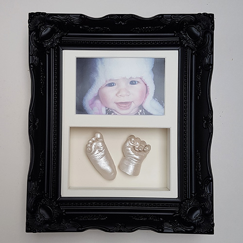 Luxury Vintage 10x8" Double Black Frame - Everlasting Castings