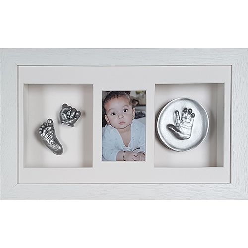 Deep 18x10" Triple White Frame - Everlasting Castings